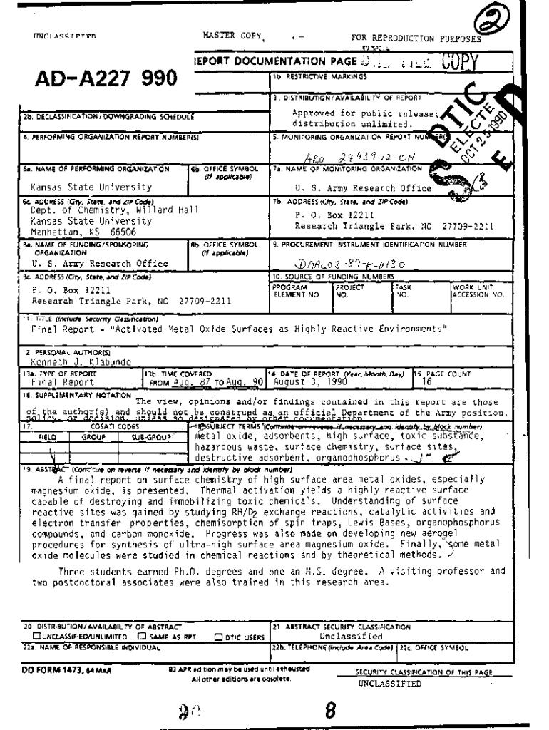 Fillable Online Activated Metal Oxide Surfaces as Highly Reactive ...