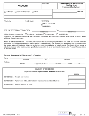 Fillable Online Combined Account Fill (MPC 853) Fax Email Print - pdfFiller
