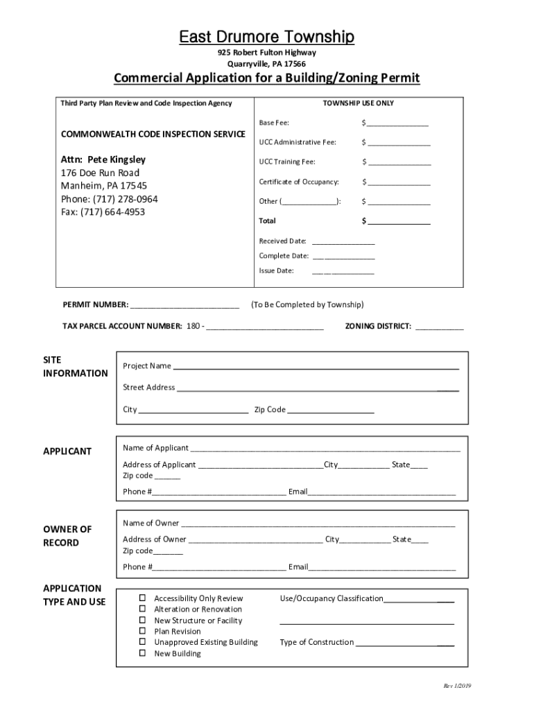 Fillable Online Zoning-Hearing-Board-Application-with- ... Fax Email Print - pdfFiller