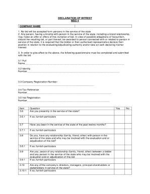 Fillable Online mbd4 - declaration form Fax Email Print - pdfFiller