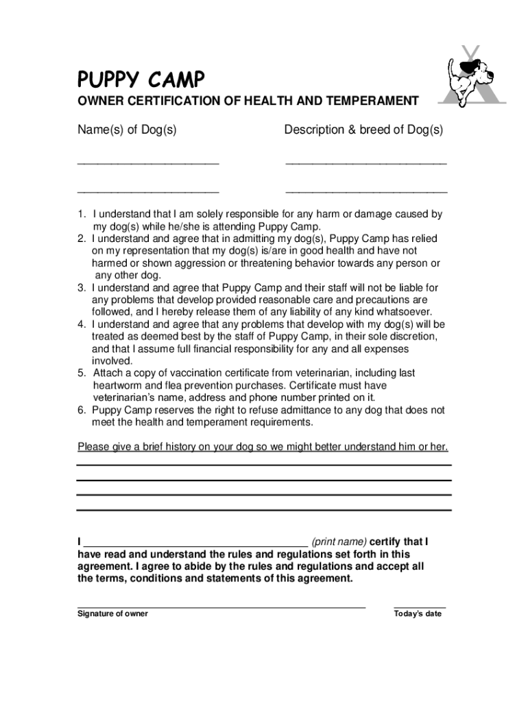 Fillable Online Starting a Dog Daycare: Everything You Need to Know Fax ...