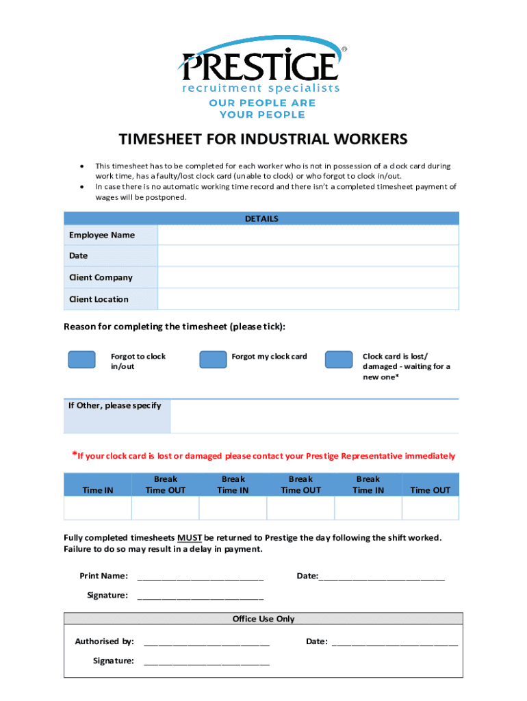 Fillable Online Timesheet Fraud: How to Prevent It? + Sample ...