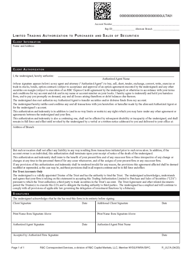 Fillable Online Advisor Authorization(s) Form Fax Email Print - pdfFiller