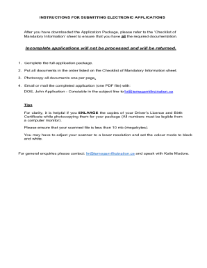 Fillable Online Constable-Application-Package.pdf Fax Email Print - pdfFiller