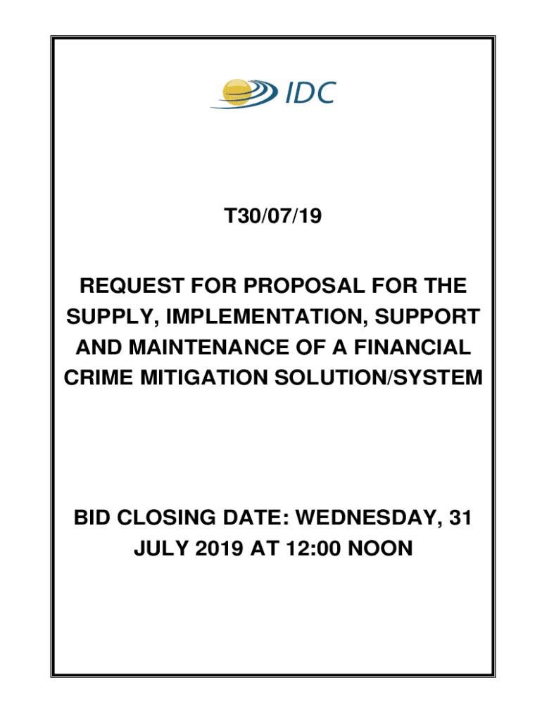 Fillable Online Notice to bidders: tender closing date extension Fax ...