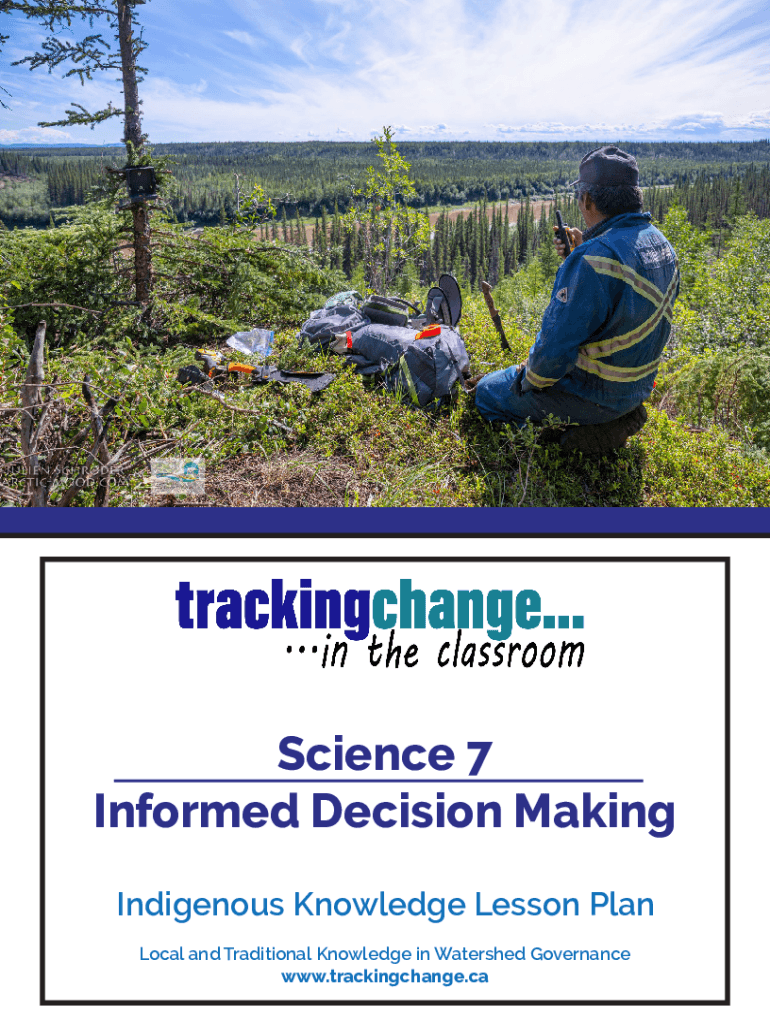 Fillable Online Local and Traditional Knowledge in Watershed Governance ...