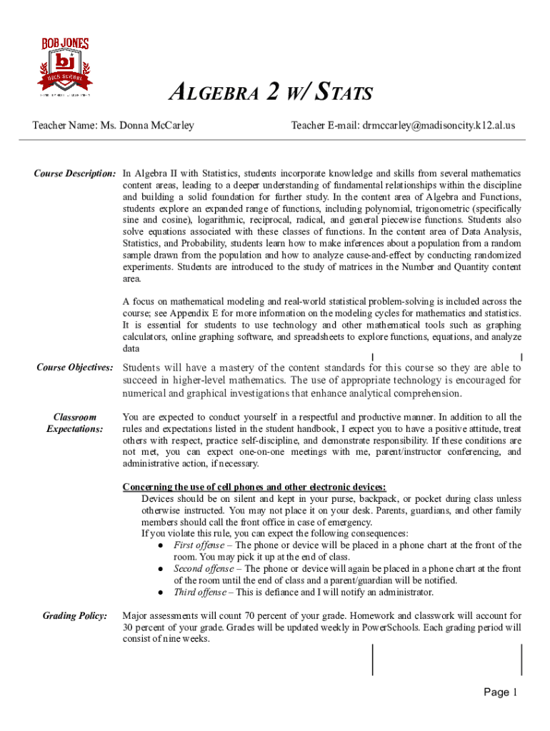 Fillable Online Mathematics Instructional Added Authorization and ... Fax Email Print - pdfFiller