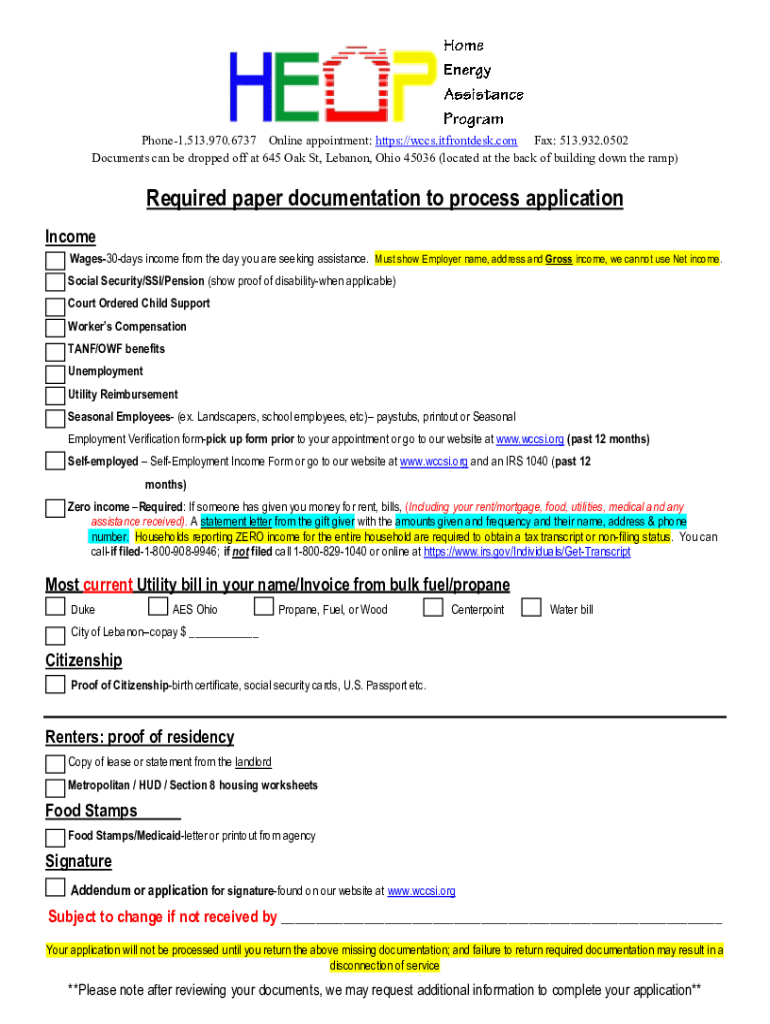 Fillable Online Required paper documentation to process application Fax ...
