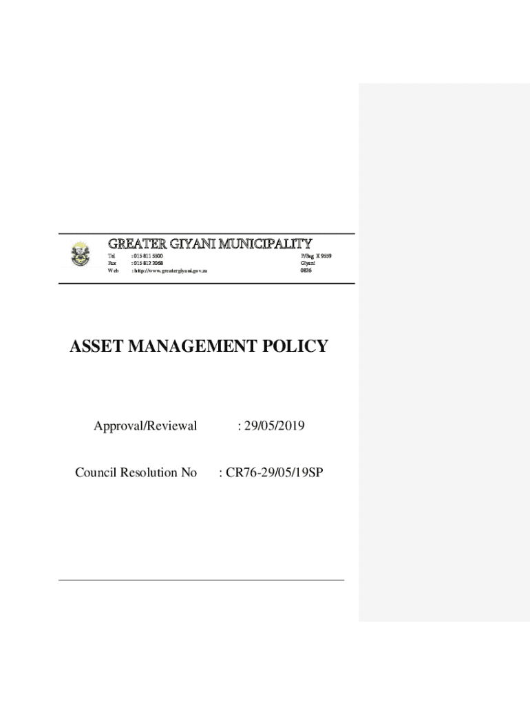 Fillable Online 015 811 5500 : 015 812 2068 P/Bag X 9559 Giyani 0826 ...