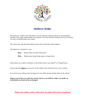 Fillable Online Students Main Page / Student Dress Code Fax Email Print ...