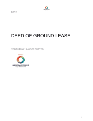 Fillable Online Deed of Ground Lease Youthtown Fax Email Print - pdfFiller