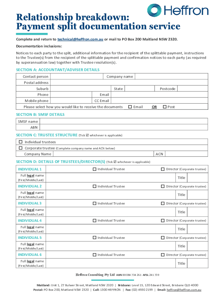 Fillable Online SMSF TRANSFER FORM Fax Email Print - pdfFiller