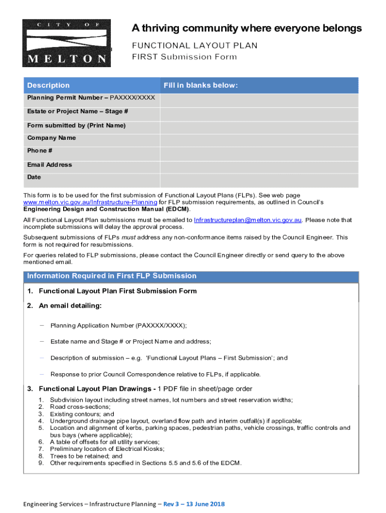 Fillable Online functional-layout-plan-first-submission-form.pdf Fax ...