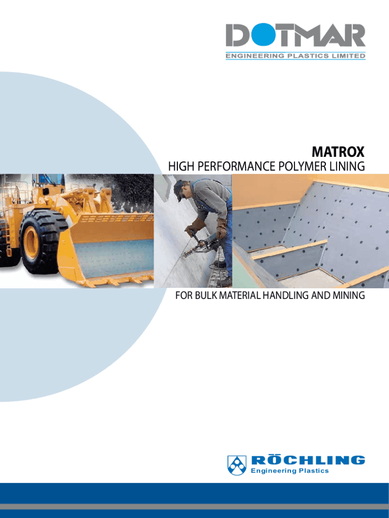 Fillable Online Dotmar Engineering Plastics in Mining & Bulk Solid ...