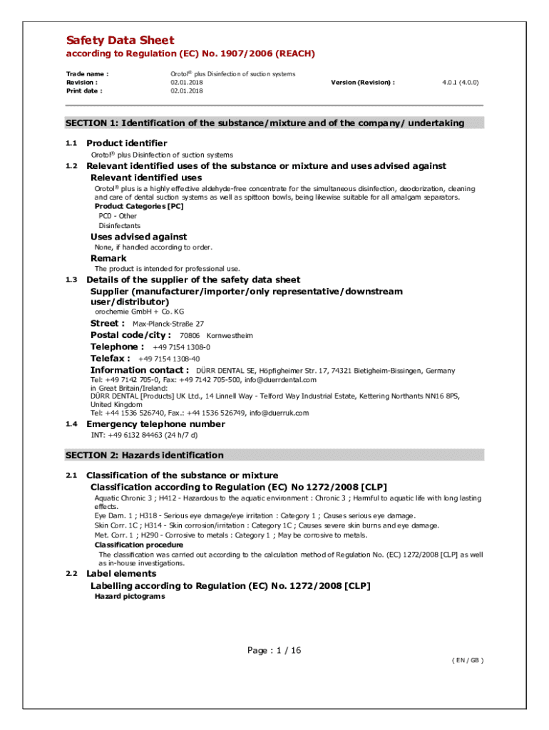 Fillable Online Safety Data Sheet Cover-Sheet Fax Email Print - pdfFiller