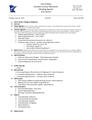Fillable Online items to the agenda prior to adoption of the agenda Fax ...