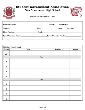 Fillable Online SGA, homecoming court assume leadership roles Fax Email ...