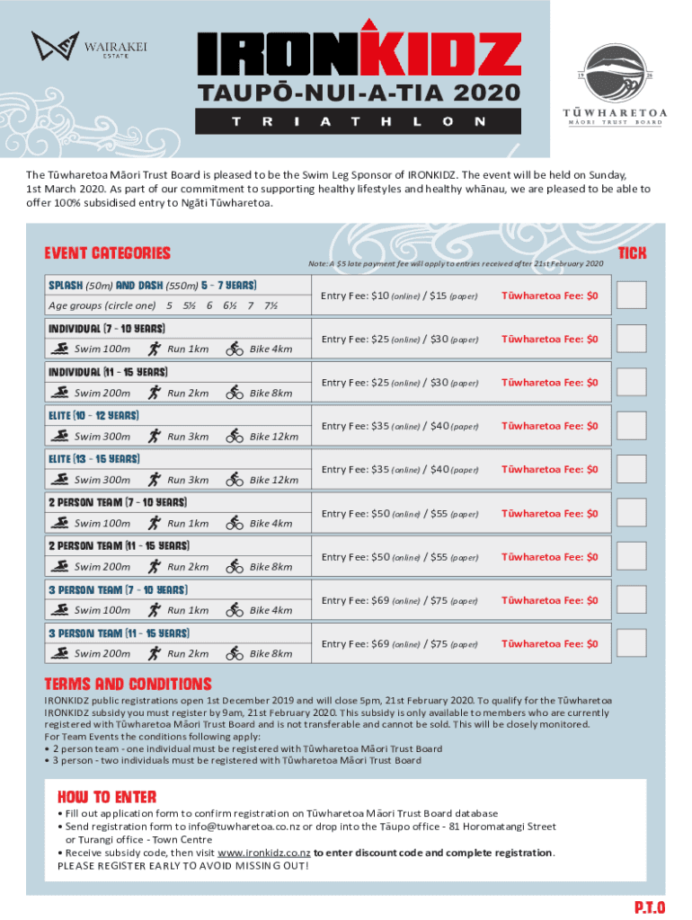 Fillable Online Tuwharetoa Maori Trust Board: Welcome Fax Email Print ...