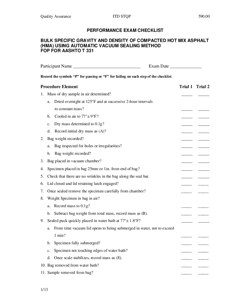 Fillable Online 5.9.15 bulk specific gravity and unit weight of compacted ... Fax Email Print ...