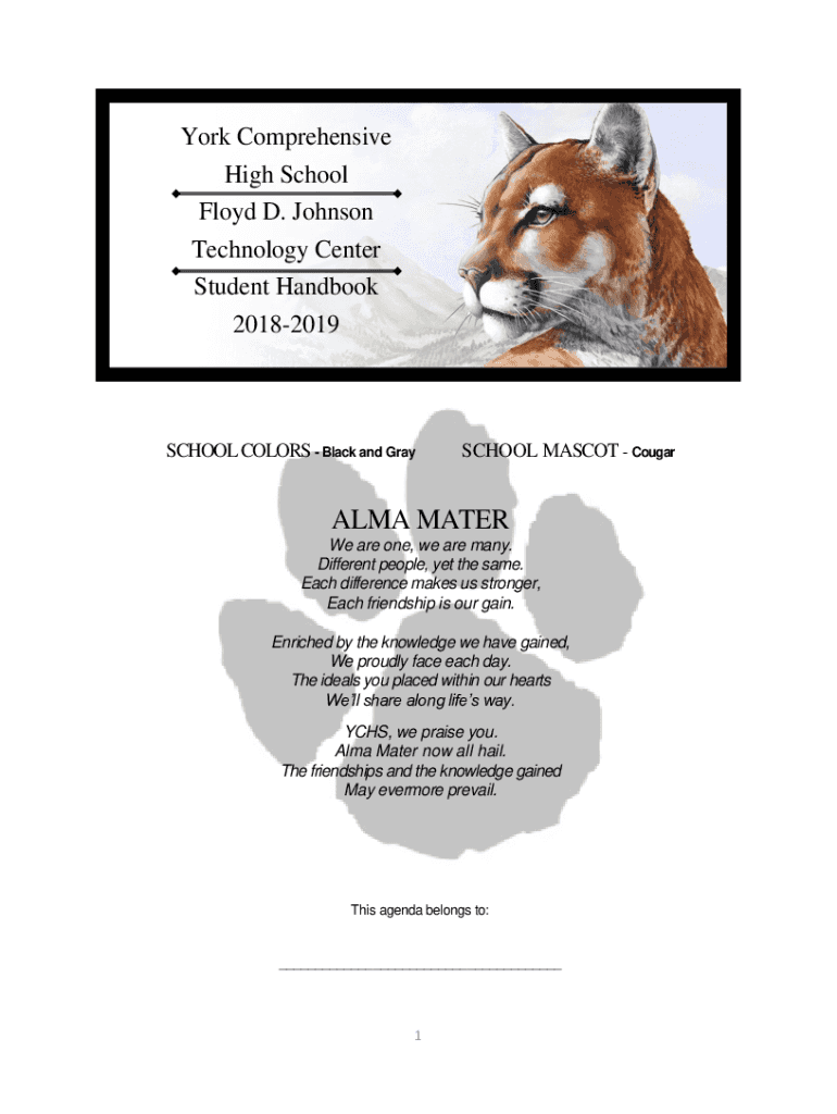 Fillable Online York Comprehensive High School and Floyd D. Johnson ...