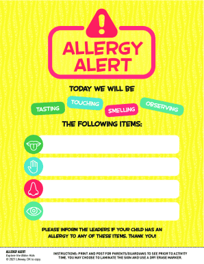 Fillable Online Your pollen allergies are overwhelming? This might be ...