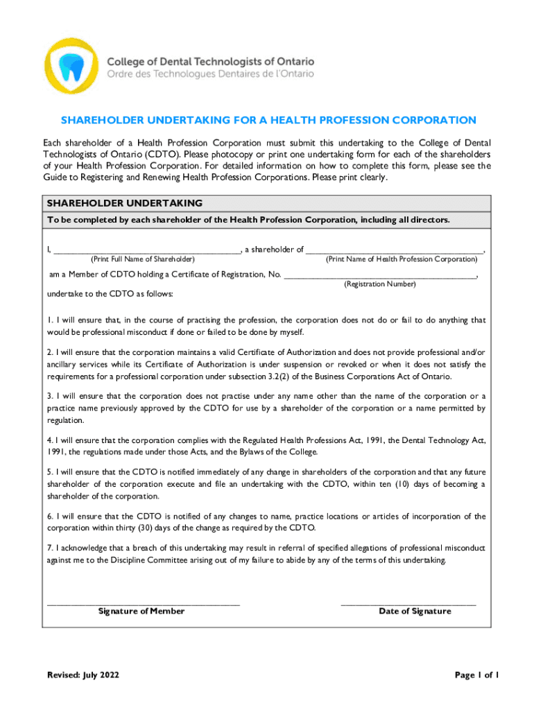 Fillable Online Initial Application for Health Profession Corporations ...