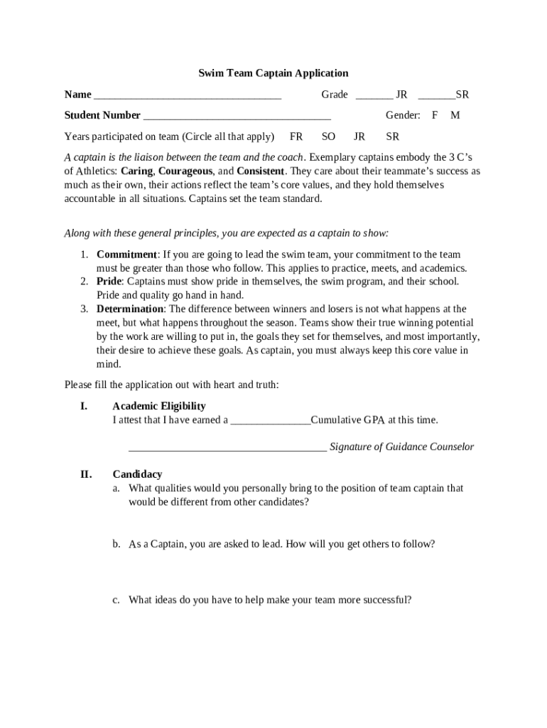 How important are the positions of captain on varsity sports? Doc ...