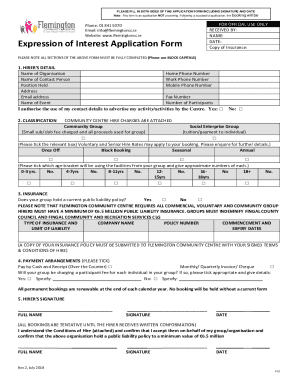 Fillable Online PLEASE FILL IN BOTH SIDES OF THIS APPLICATION FORM ...