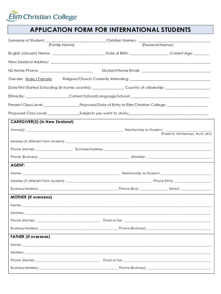 Fillable Online Kingsway College Required Forms Checklist Fax Email ...