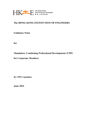 Fillable Online Continuing Professional Development (CPD) Plan Template ...