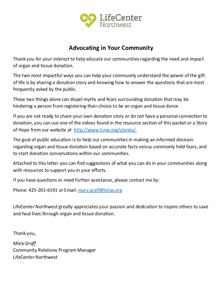 Fillable Online Theological perspective on organ and tissue donation Fax Email Print - pdfFiller