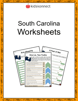 Fillable Online South Carolina Worksheets Fax Email Print - pdfFiller