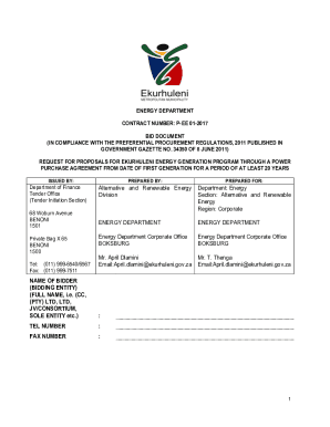 Fillable Online energy department Fax Email Print - pdfFiller