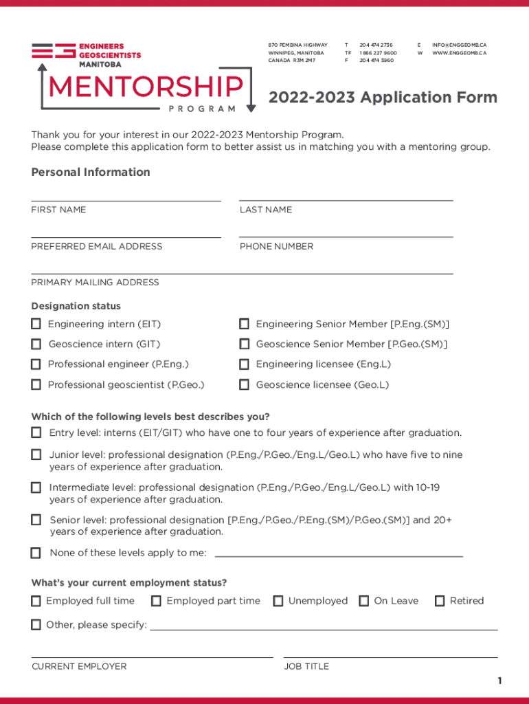 Fillable Online 2022-2023 Application Form Fax Email Print - pdfFiller