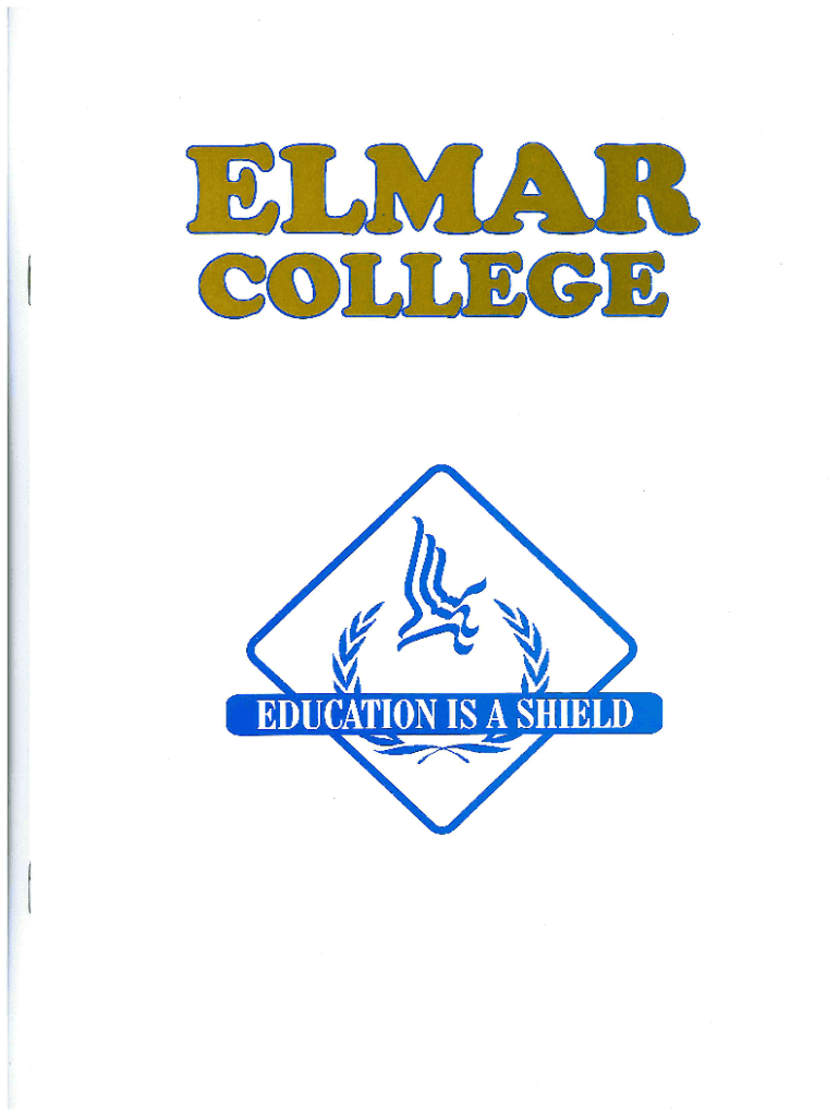 Fillable Online Elmar-College-Application-Form.pdf Fax Email Print ...