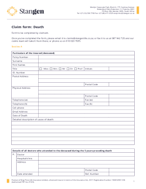 Fillable Online Accidental disability claim form Fax Email Print ...