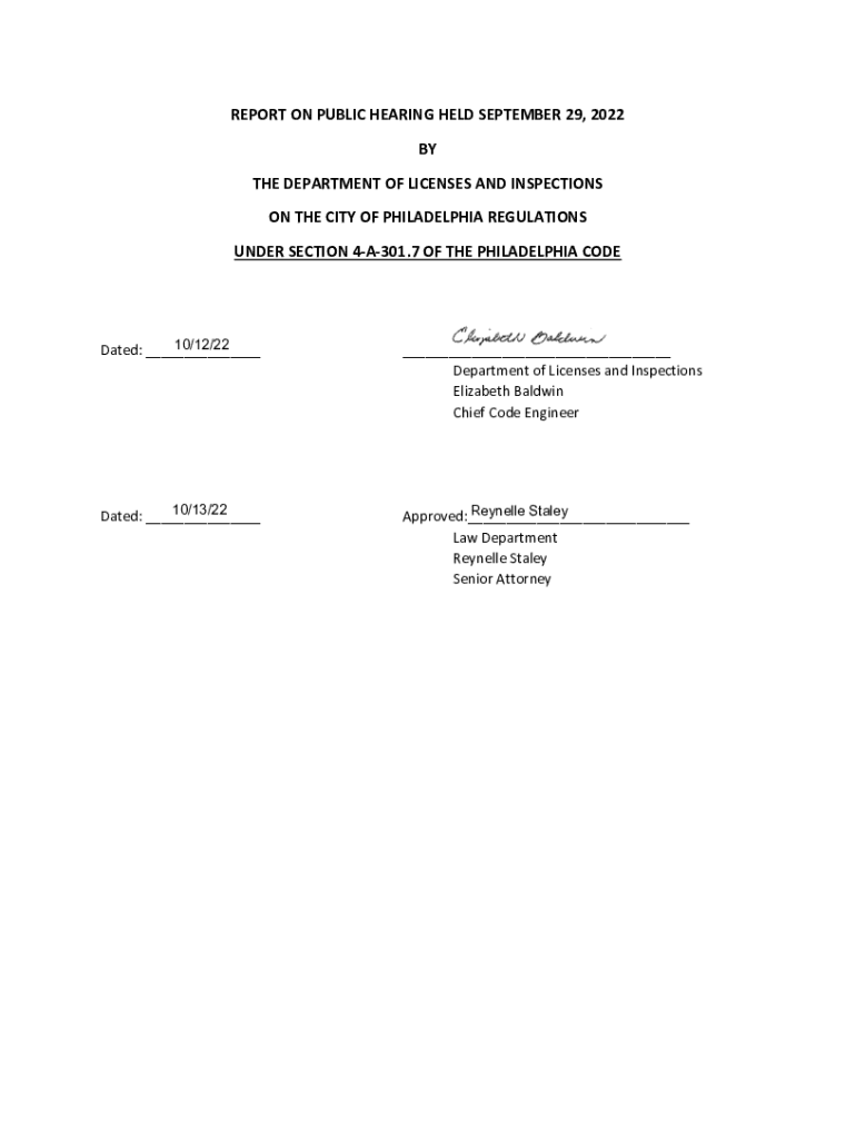 Fillable Online Permit Amendments Hearing Summary Fax Email Print ...