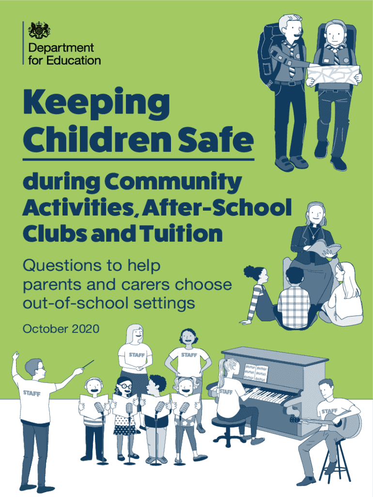 Fillable Online Keeping Children Safe. Keeping Children Safe ...