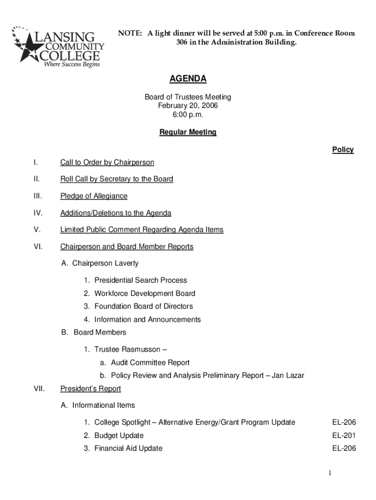 Fillable Online Board of TrusteesLogan-Hocking Public Library Fax Email ...