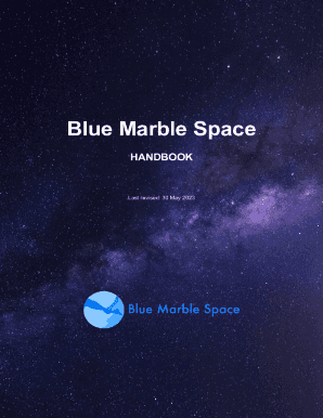 Fillable Online Blue Marble Space Institute of Science - Space ...