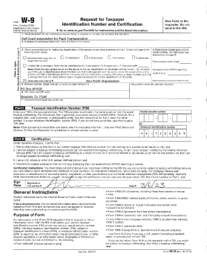 Fillable Online w-9 Fax Email Print - pdfFiller