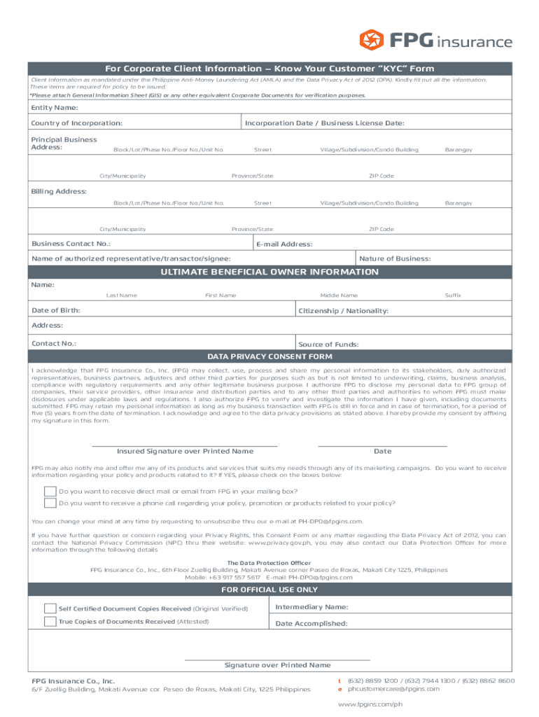 Fillable Online ANTI-MONEY LAUNDERING COMPLIANCE FORM Fax Email Print ...