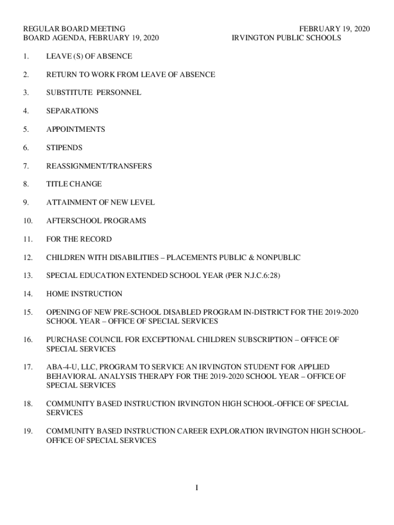 Fillable Online irvington k12 nj 6 Dows LaneIrvington, NY 10533Ph: 914-591-8500 Fax Email Print ...