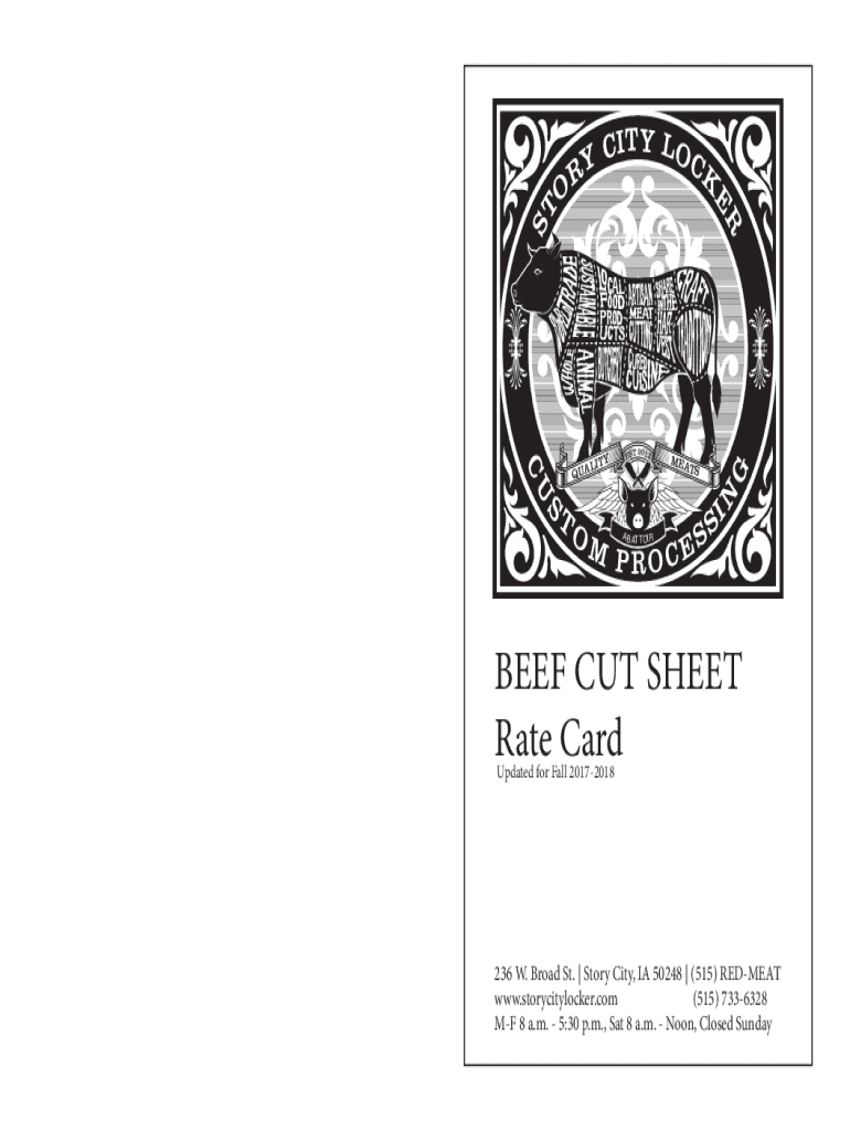 Fillable Online National Daily Boxed Beef Cutout And Boxed Beef Cuts ...