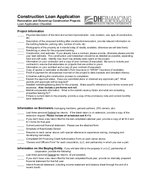 Fillable Online Construction Mortgage: What it is, How it Works, How to ...