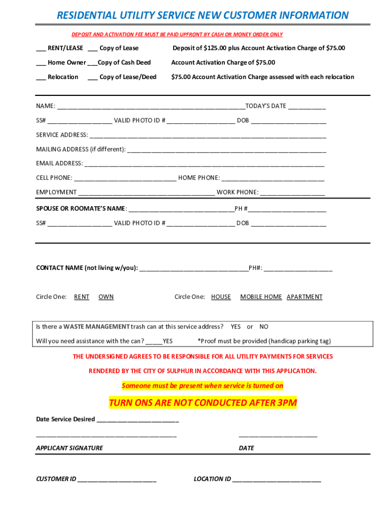 Fillable Online What Bills to Expect When Renting an Apartment?CLFA Fax Email Print - pdfFiller