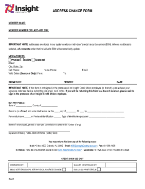 Fillable Online Address Change Form (Fiserv) Fax Email Print - pdfFiller