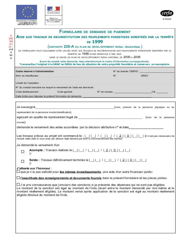 Remplissable En Ligne formulaire de demande de paiement Fax Email Imprimer - pdfFiller