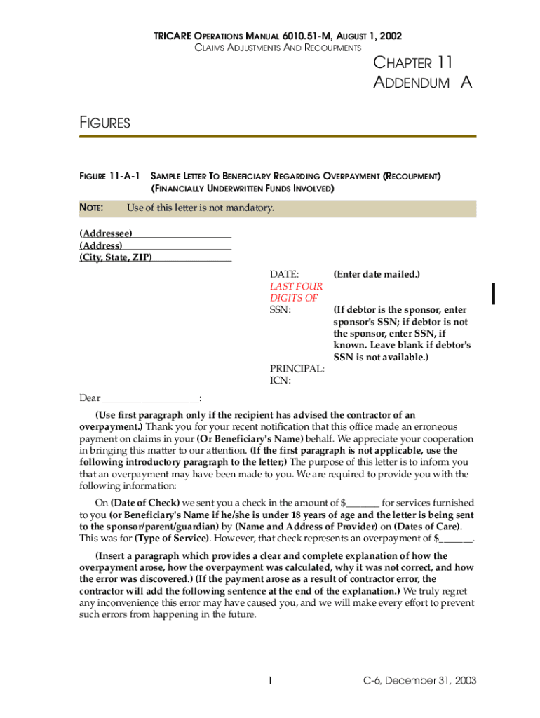 Fillable Online TRICARE OPERATIONS MANUAL 6010 Fax Email Print - pdfFiller