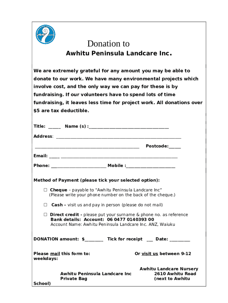 Where to Donate? 10 High-Impact Environmental Charities ... Doc Template | pdfFiller